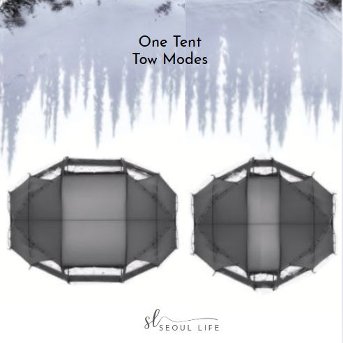 [Tenter] Ortus X Extendable Dome & Tunnel Tent – SeoulLife